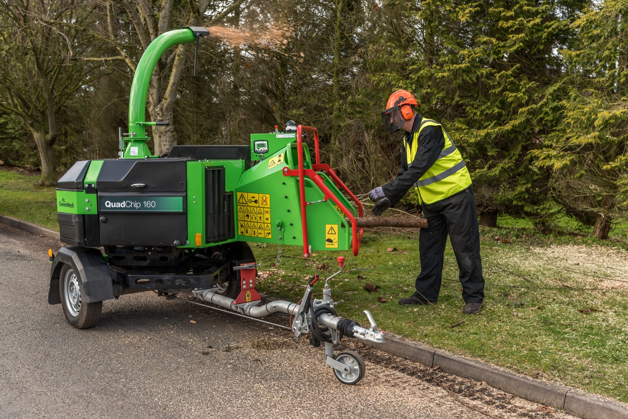 GreenMech Quadchip 160: een ongeëvenaarde houthakselaar - rajo.be